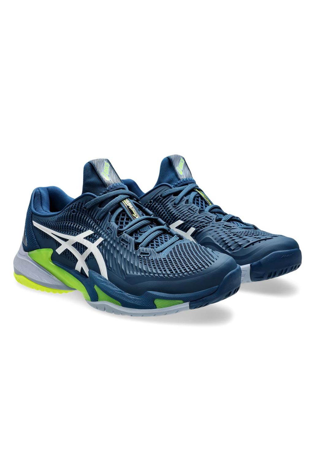 Asics | COURT FF 3 - Mako Blue x White | Men | Blue Button Shop