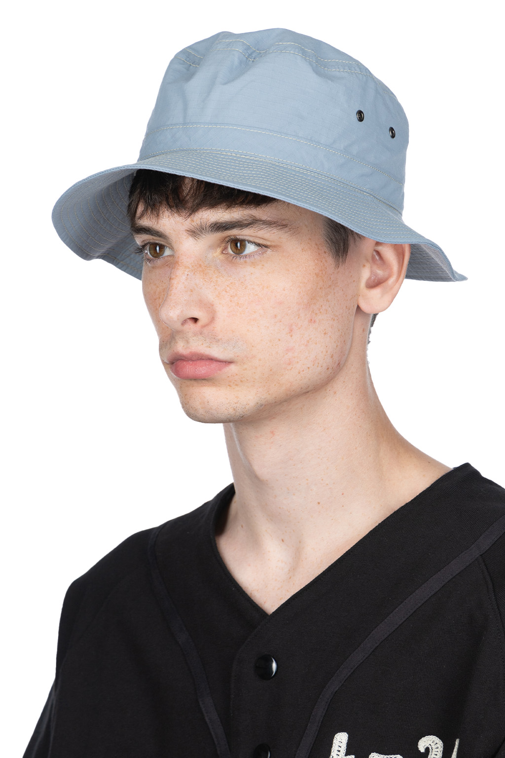 Cableami | Organic Cotton x Cordura Rip-Stop Hat with Drawcord - Gray ...