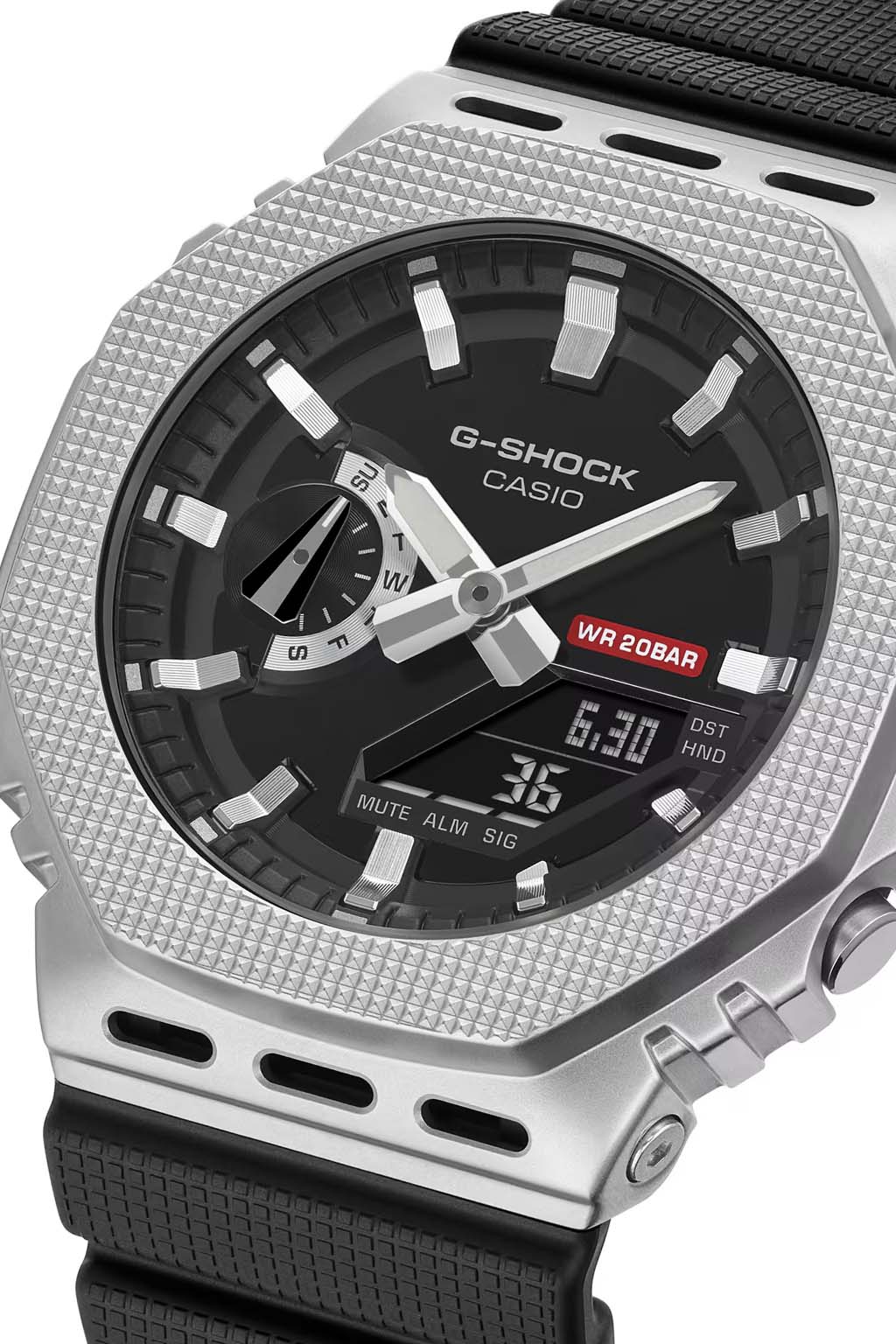 G-Shock by Casio | G-STEEL 2100 Series - Silver | Women | Blue Button Shop