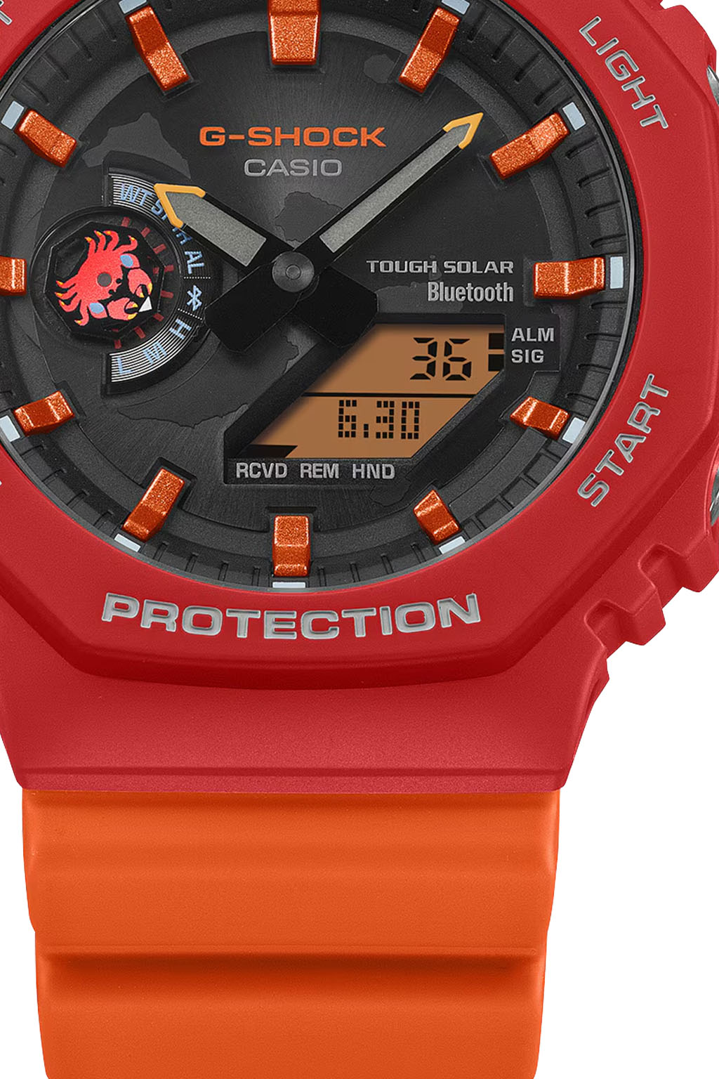 G-Shock by Casio | Darwin Foundation collaboration 2100 Series - Orange ...