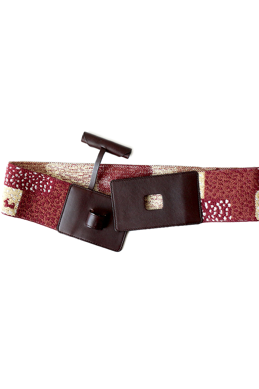 BlueButtonShop - Kapital - Kapital-GABBEH-Elastic-Leather-Toggle-Buckle ...