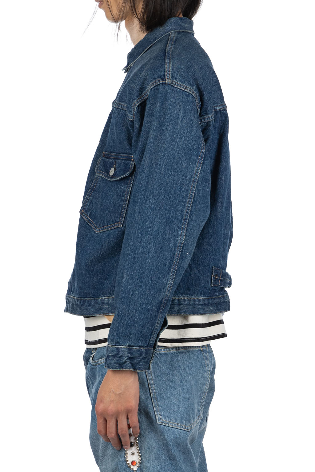 orslow | Type 1 40's Pleated Front Blouse Vintage Wash | Men orslow | Type 1 40's Pleated Front Blouse Vintage Wash | Men
