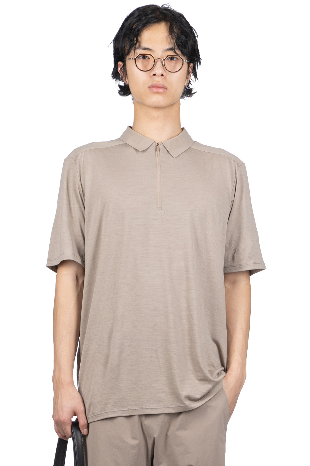 Arcteryx Veilance | Frame SS Polo Shirt Men's - Soil | Men | Blue ...