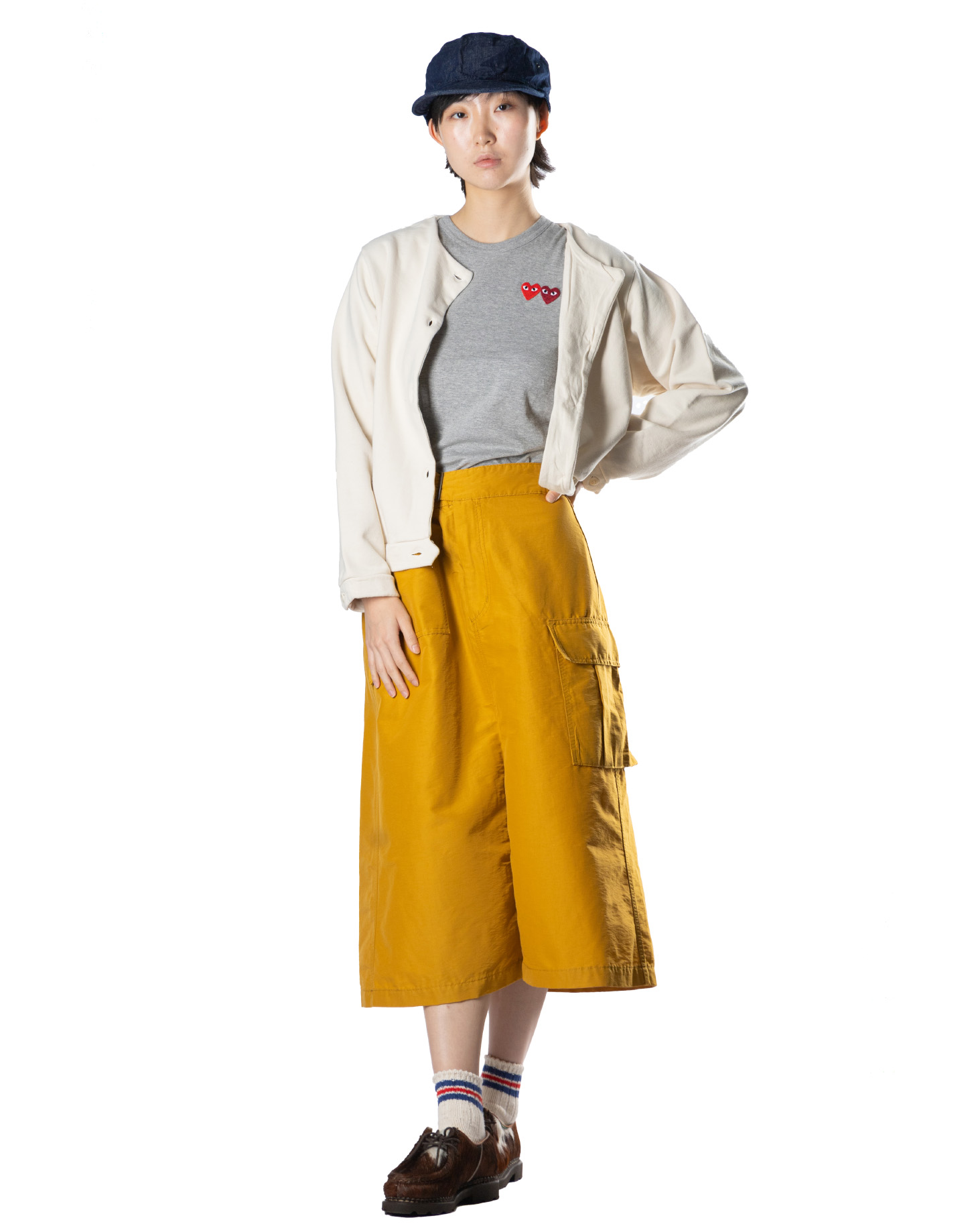 How to Style : COMME des GARÇONS Play T-Shirt | Blue Button Shop
