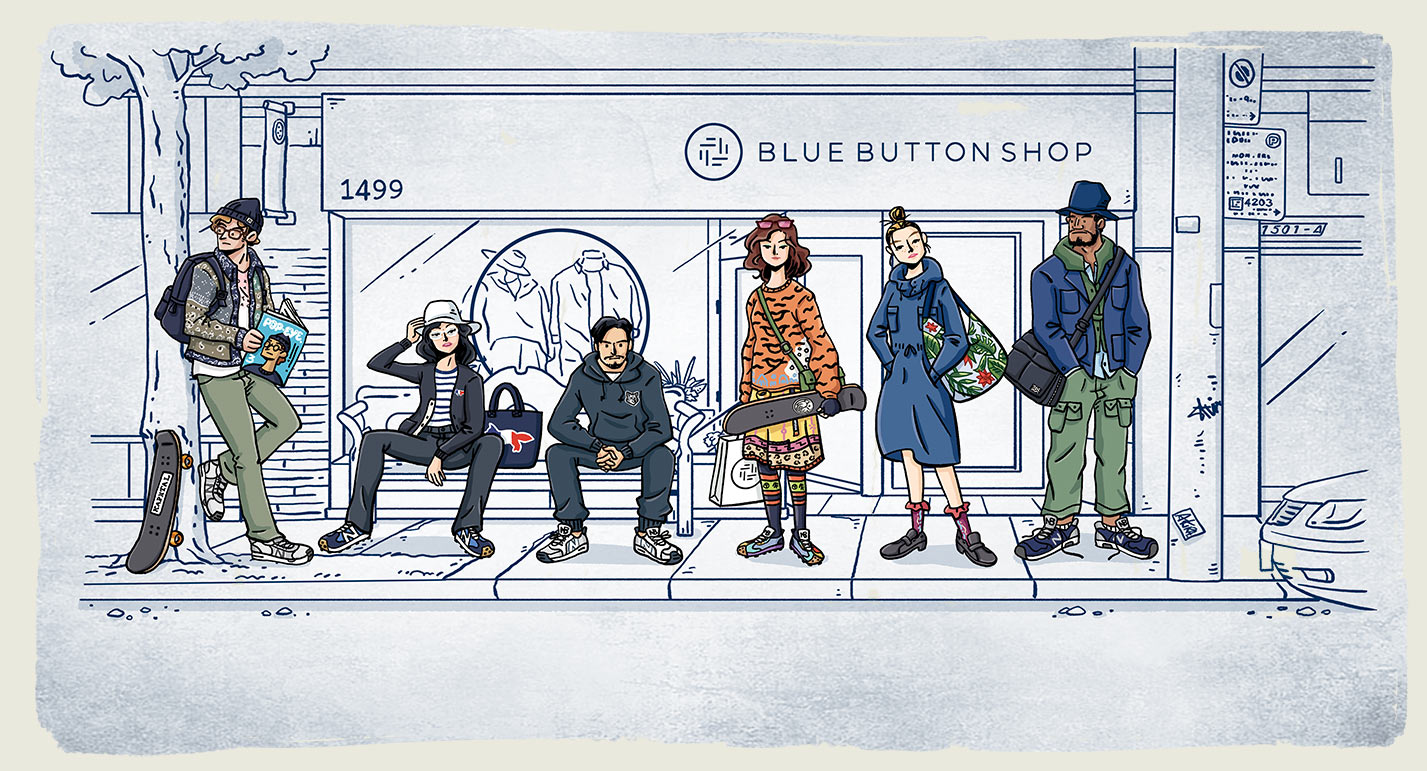 Blue Button Shop